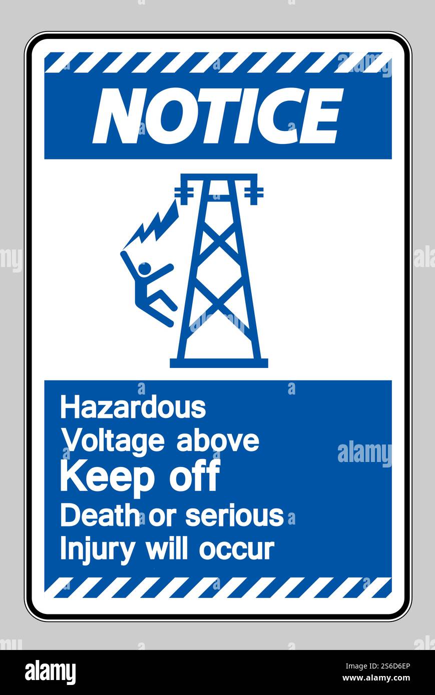 Notice Hazardous Voltage Above Keep Out Death Or Serious Injury Will ...