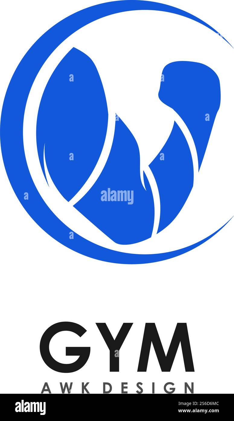 Gym logo vector design template Stock Vector Image & Art - Alamy