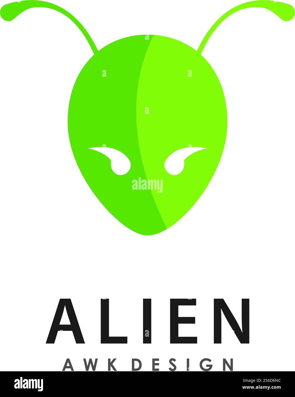 Monster alien illustration flat design Stock Vector Image & Art - Alamy