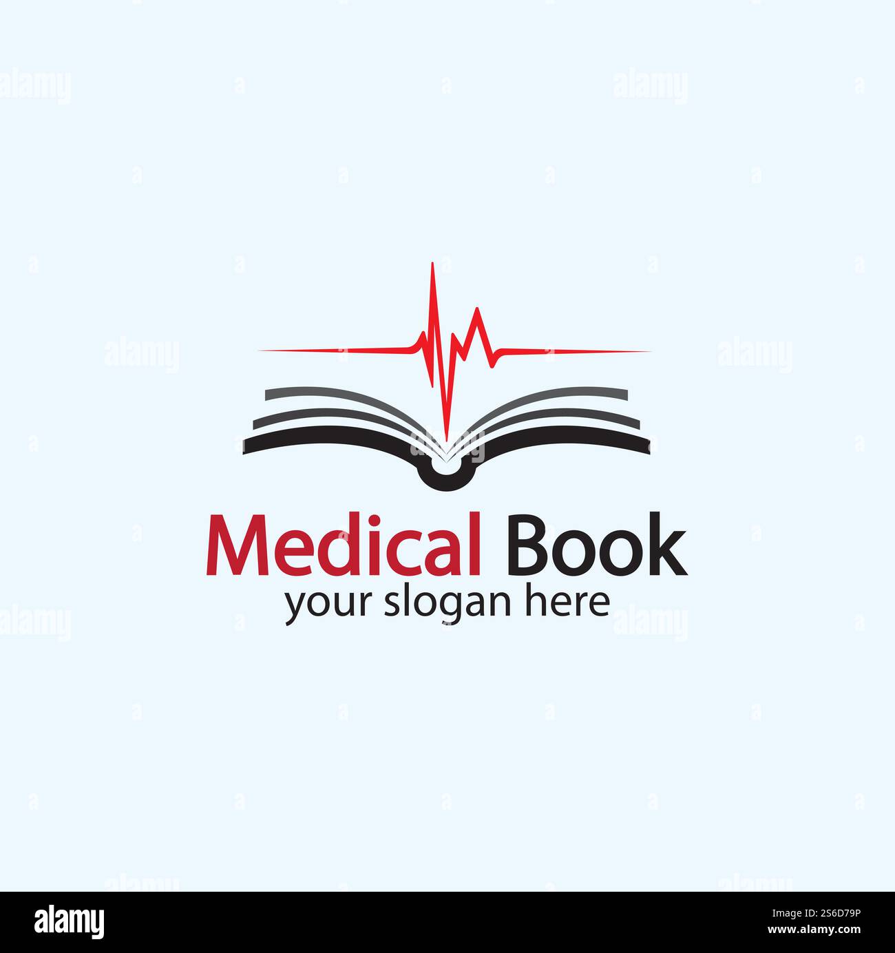 Medical Book Logo icon design vector,health book education logo Designs ...