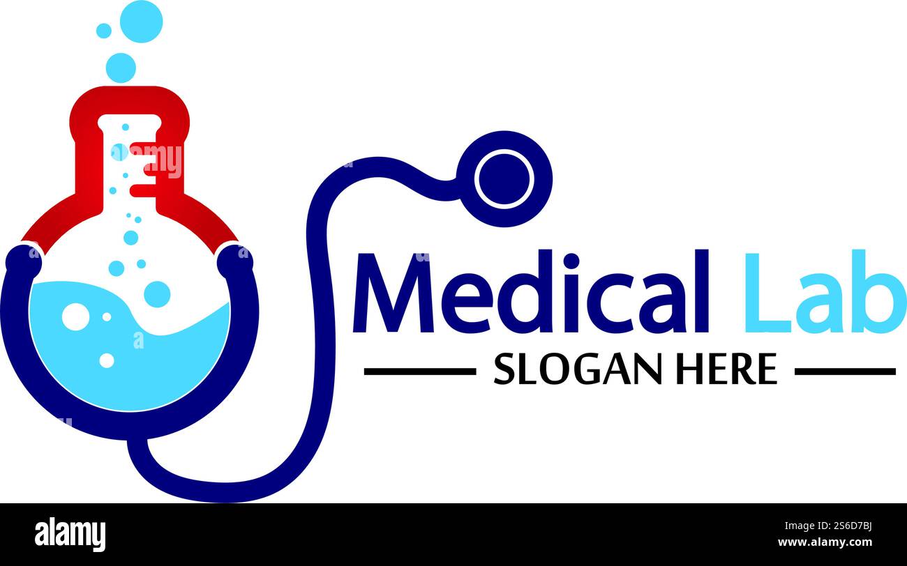 Medical Lab Logo Template Design Vector, Emblem, Design Concept ...