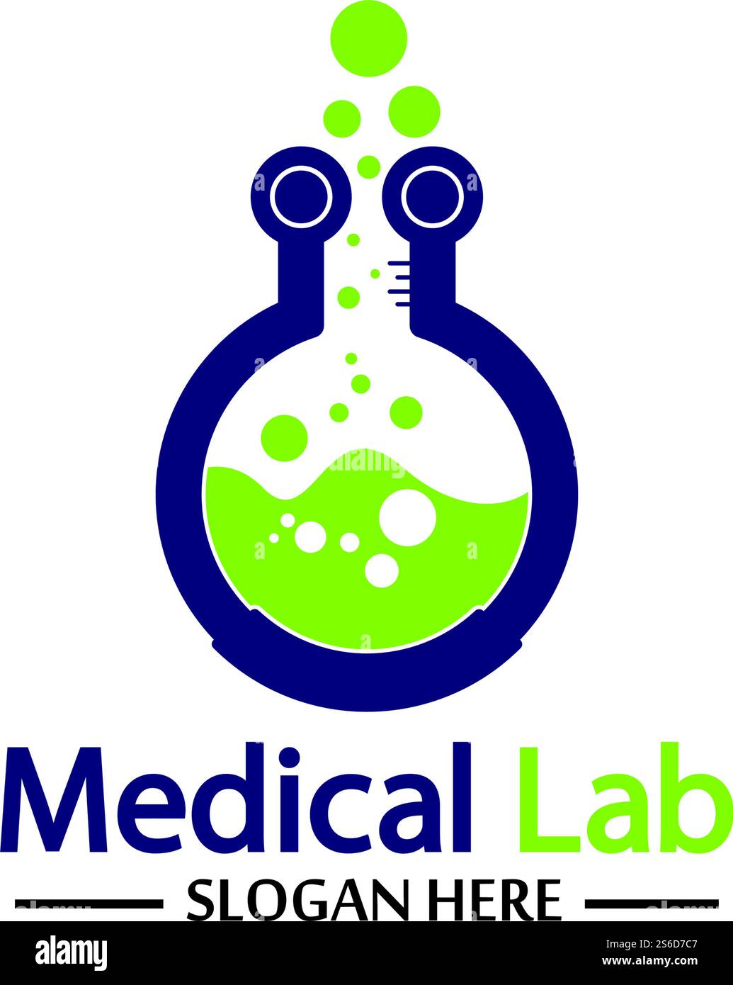 Medical Lab Logo Template Design Vector, Emblem, Design Concept ...