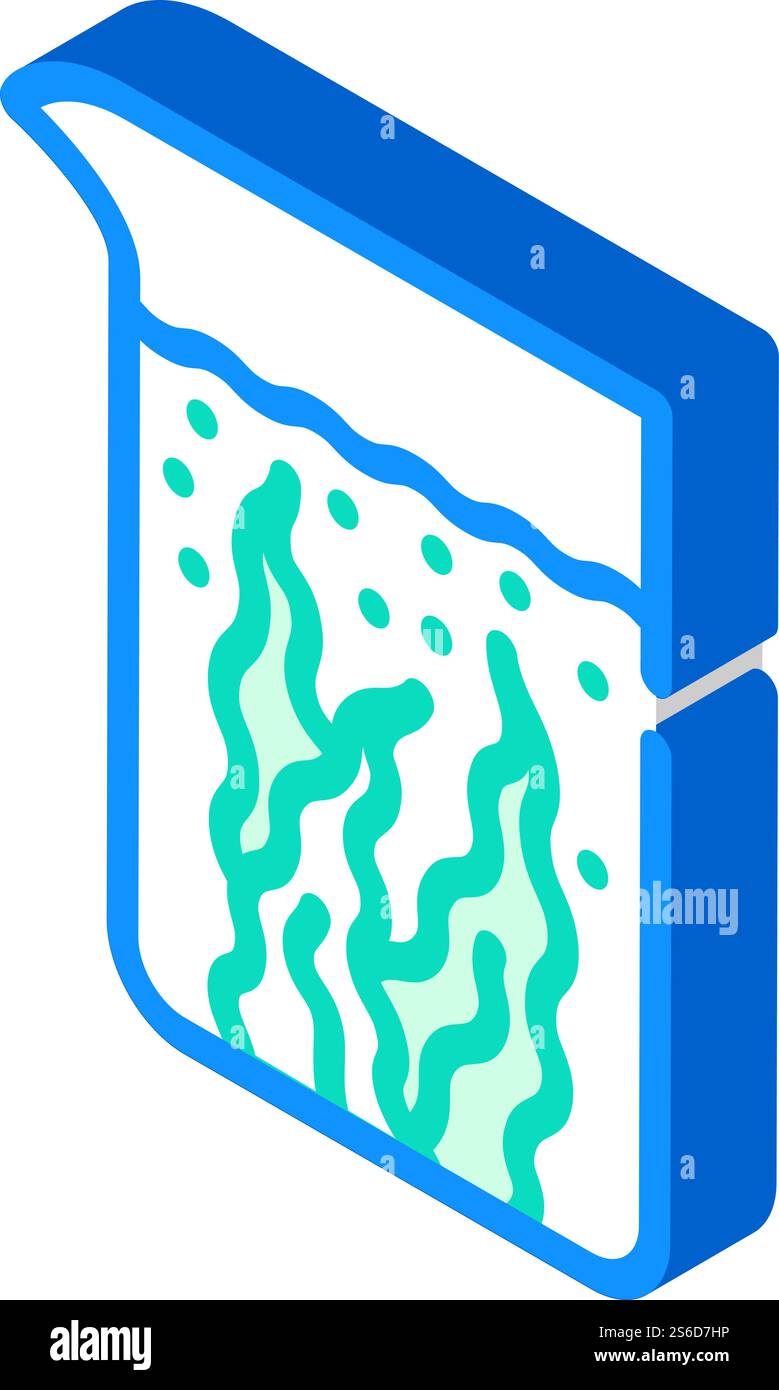 algae cultivation for bio fuel isometric icon vector. algae cultivation ...