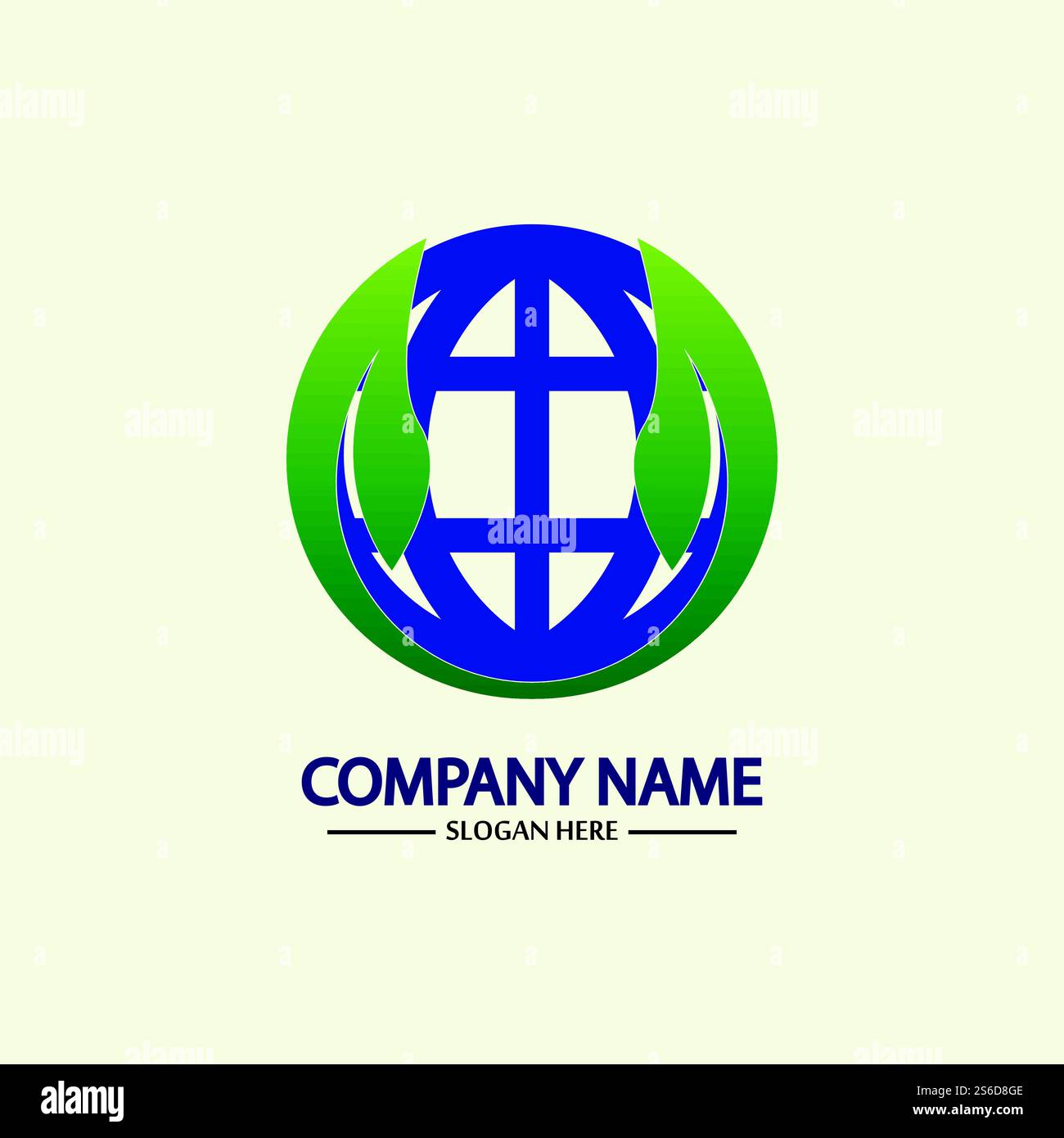 Eco World Nature Global Logo Design Template.World Globe Icon with Leaf ...