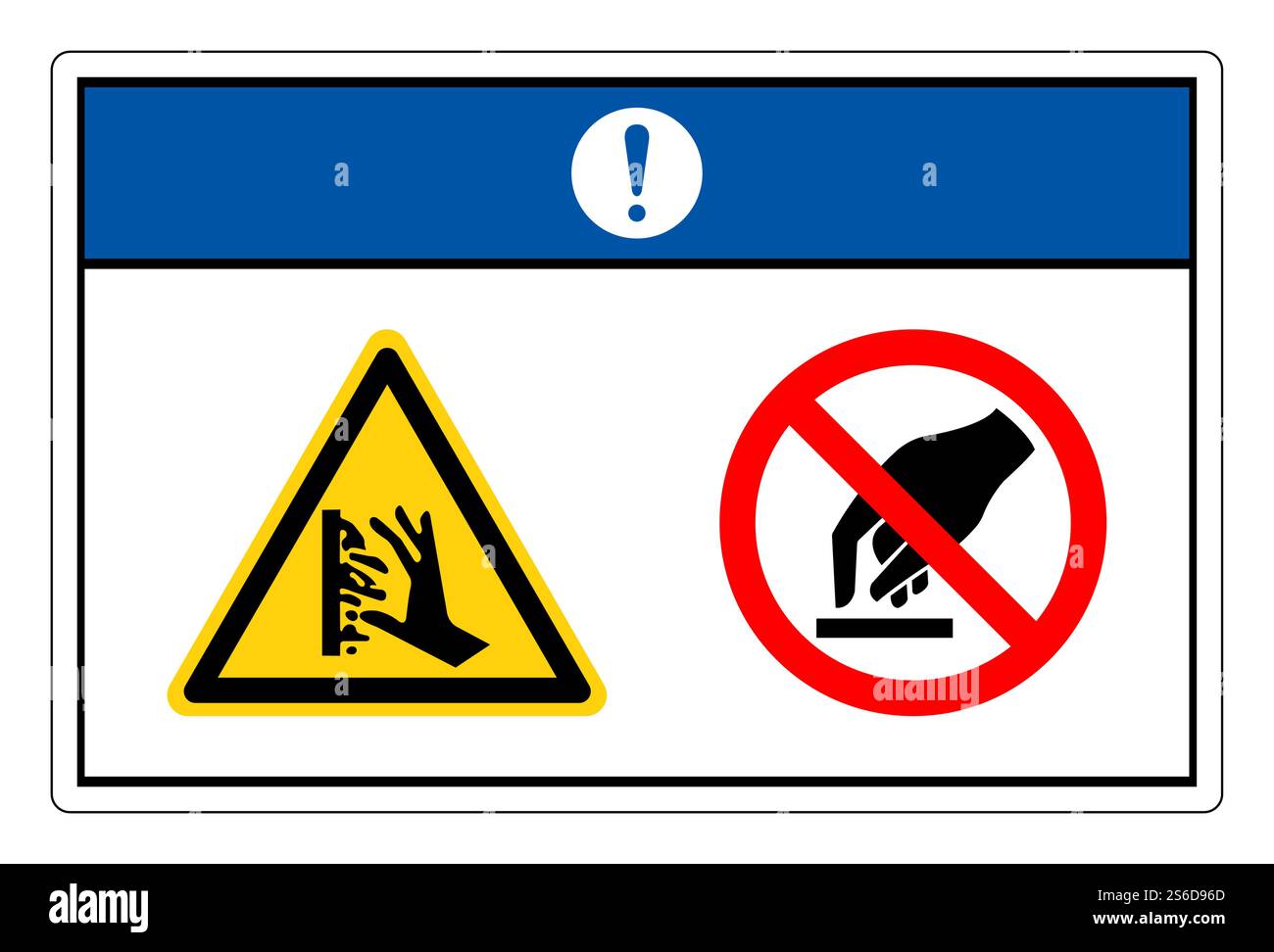 Notice Hot Surface Do Not Touch Symbol Sign On White Background Stock ...