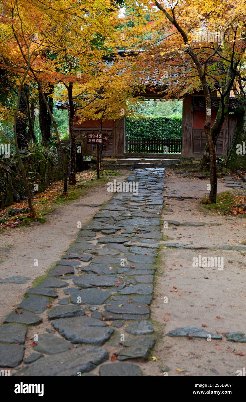 National Treasure Kongorinji Temple, one of 3 Koto Sanzan temples east ...