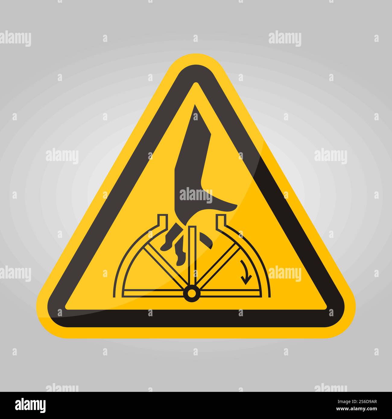 Hand Entanglement Rotating Symbol Sign Isolate On White Background ...