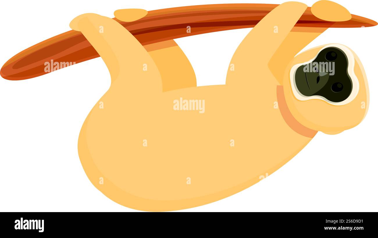 Gibbon icon. Cartoon of gibbon vector icon for web design isolated on ...