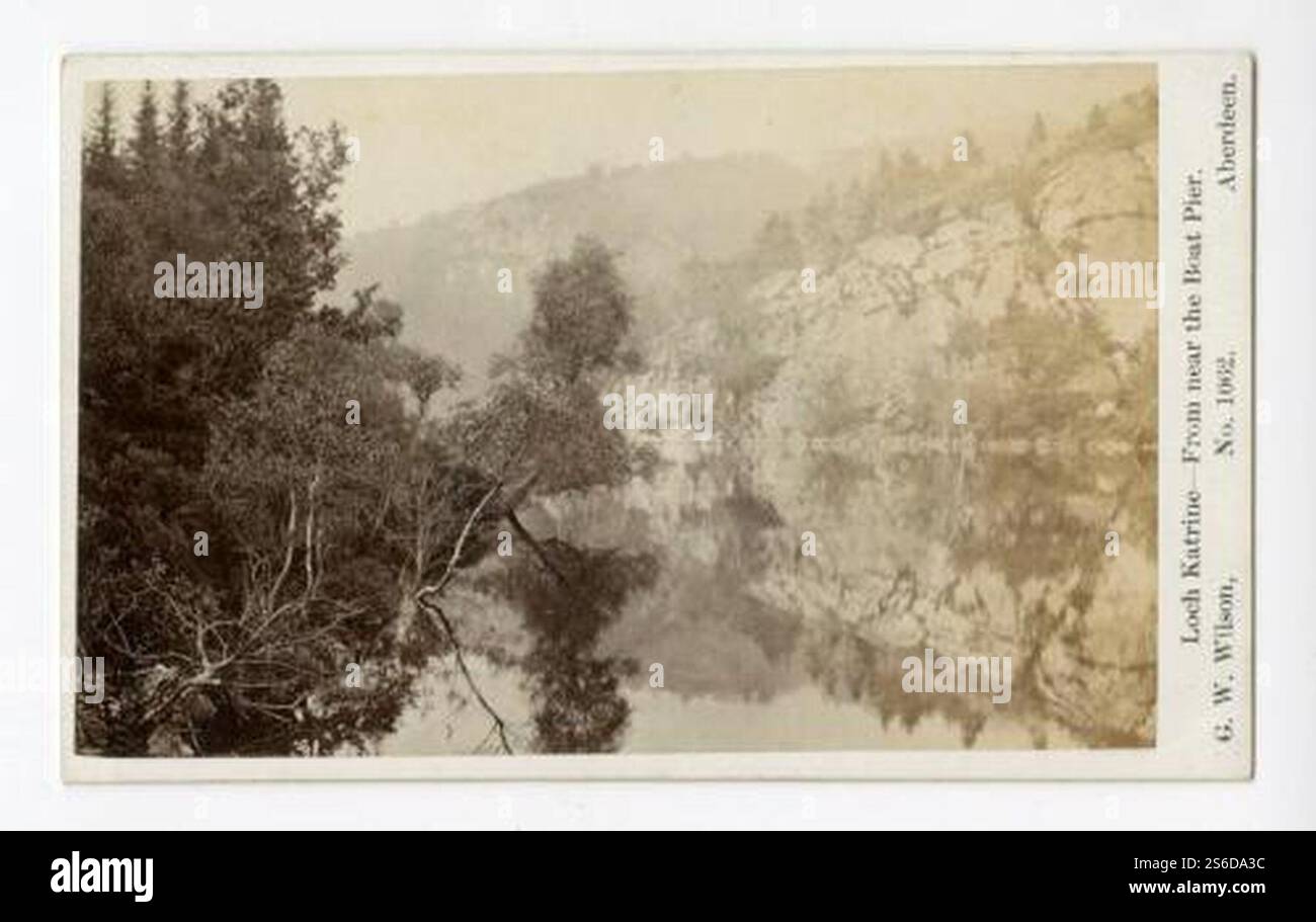 Front of Photograph - George Washington Wilson Stock Photo - Alamy