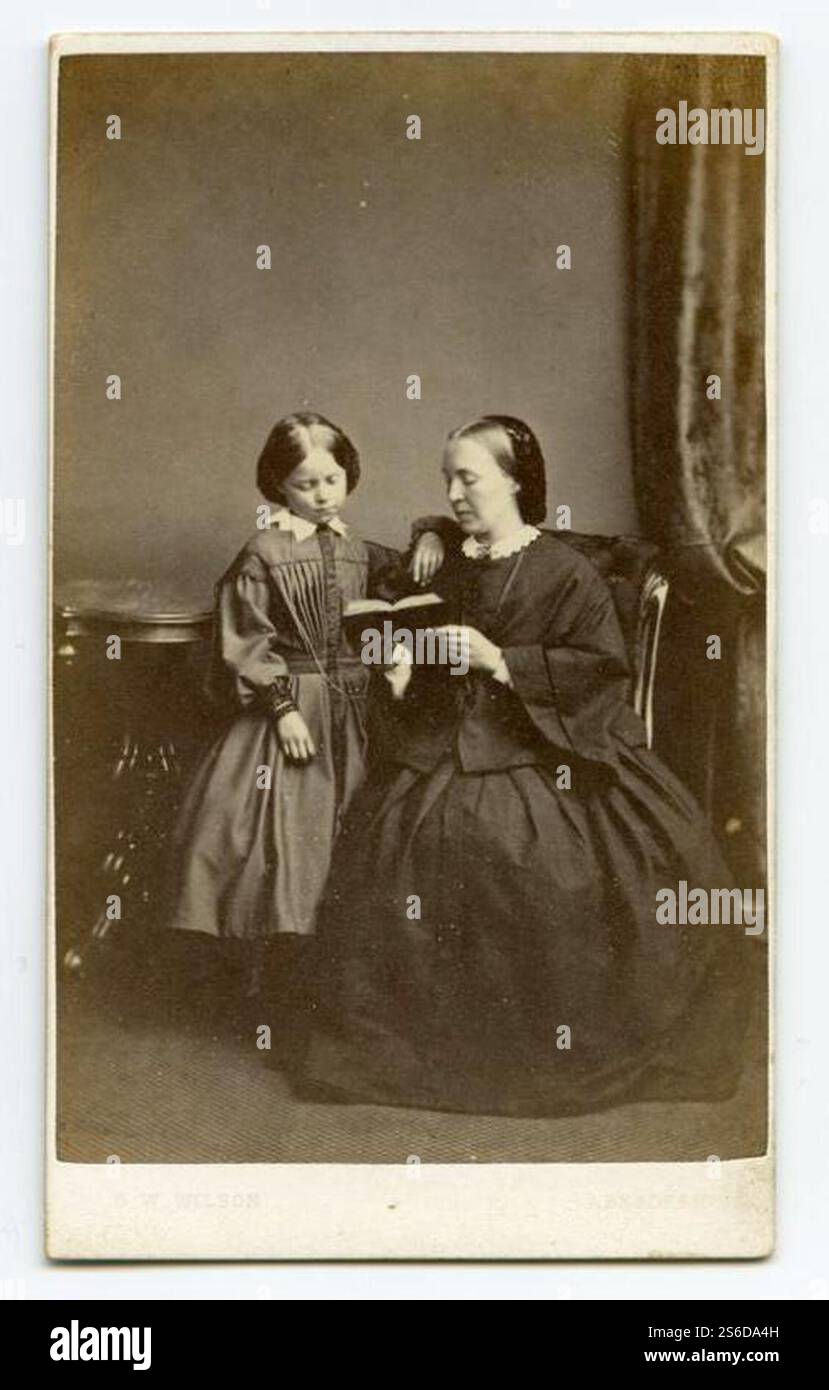 Front of Photograph - George Washington Wilson Stock Photo - Alamy