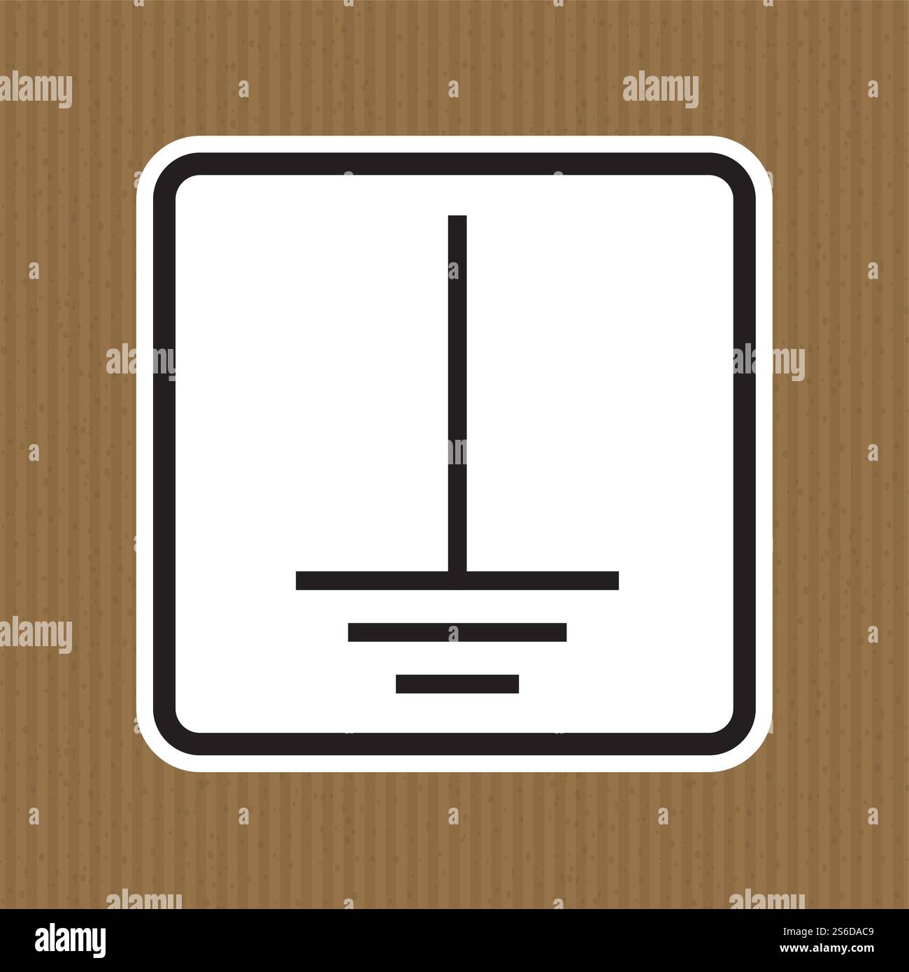 Earth (Ground) Symbol Sign, Vector Illustration, Isolate On White ...