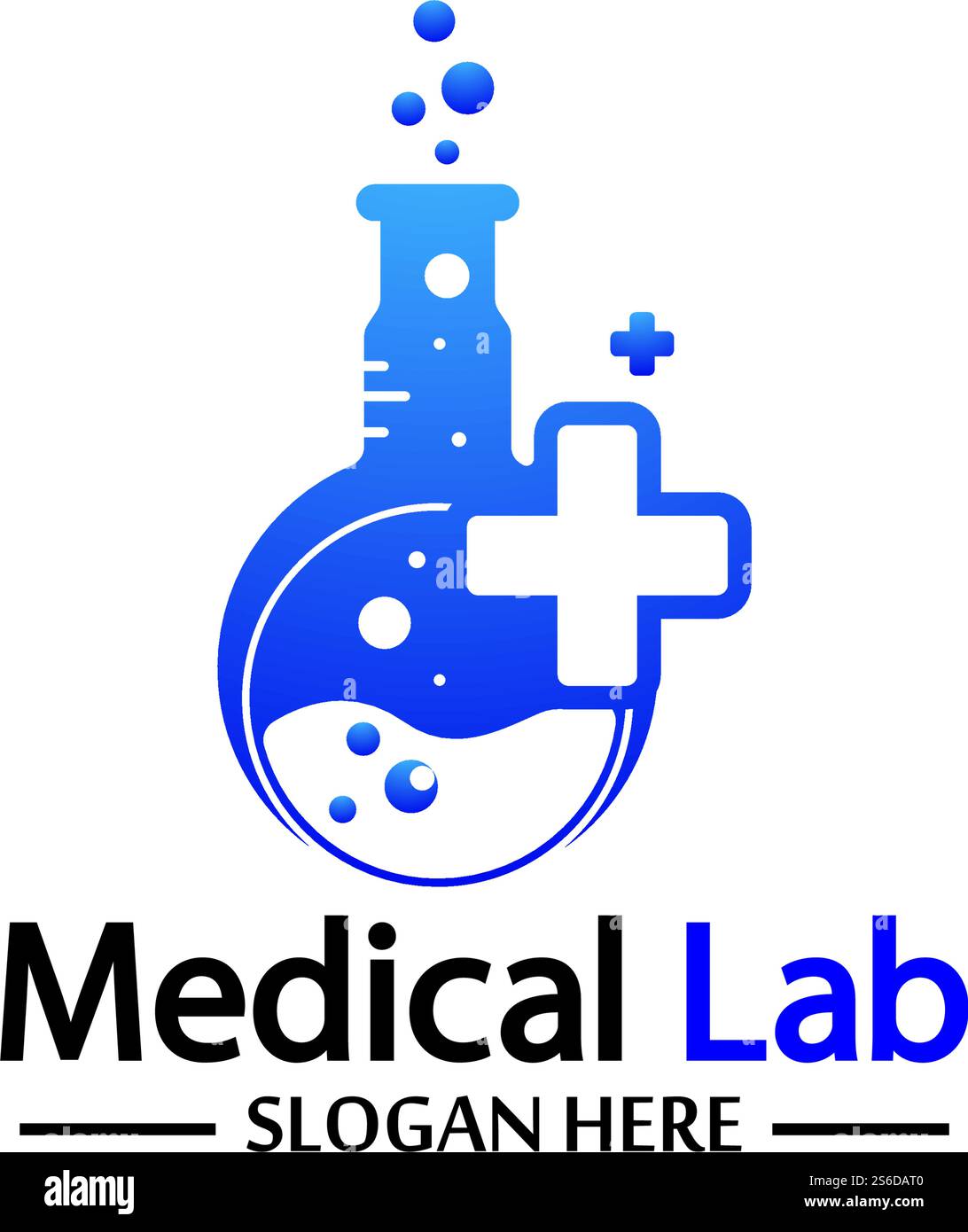 Medical Lab Logo Template Design Vector, Emblem, Design Concept ...