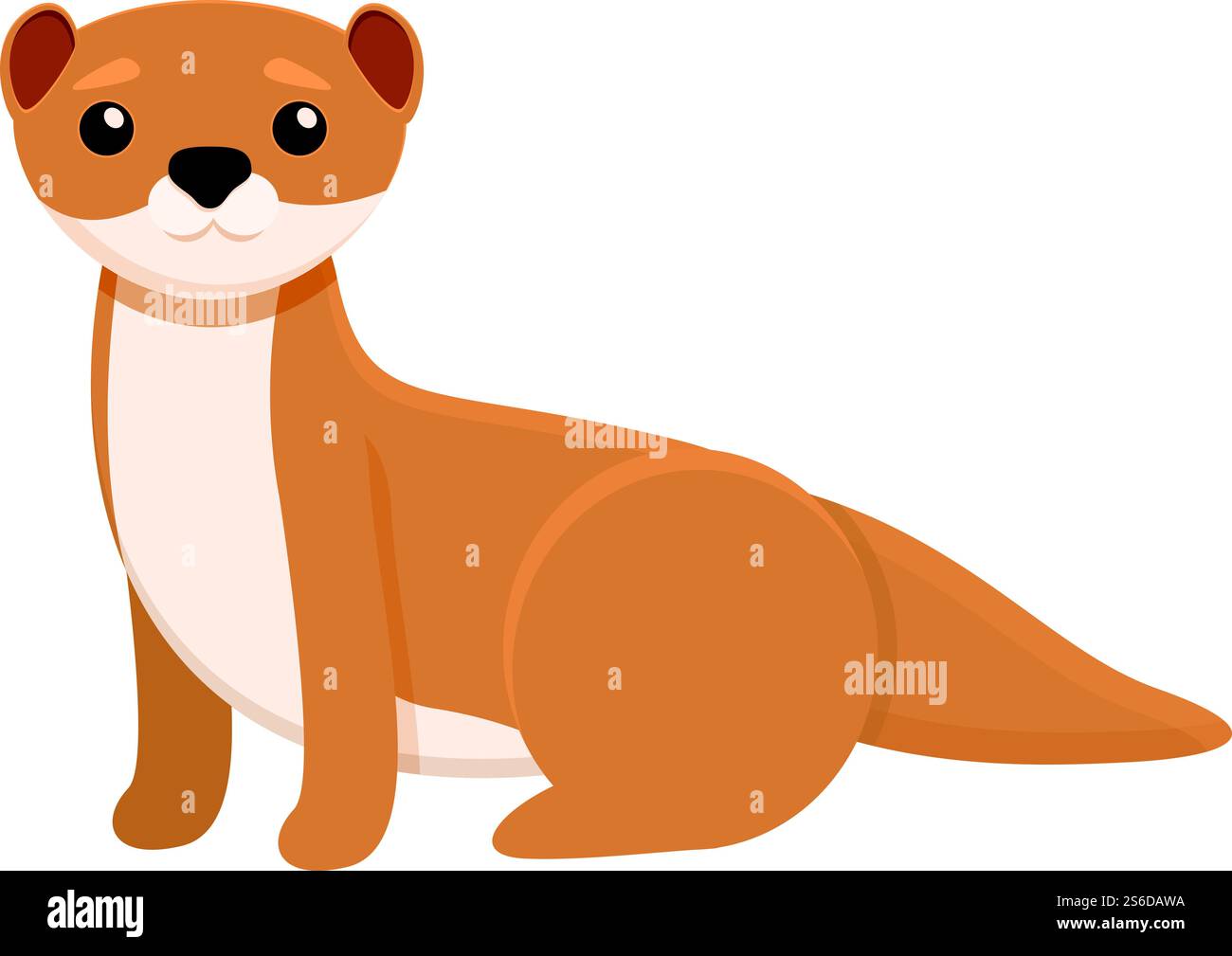 Weasel mink icon. Cartoon of weasel mink vector icon for web design ...
