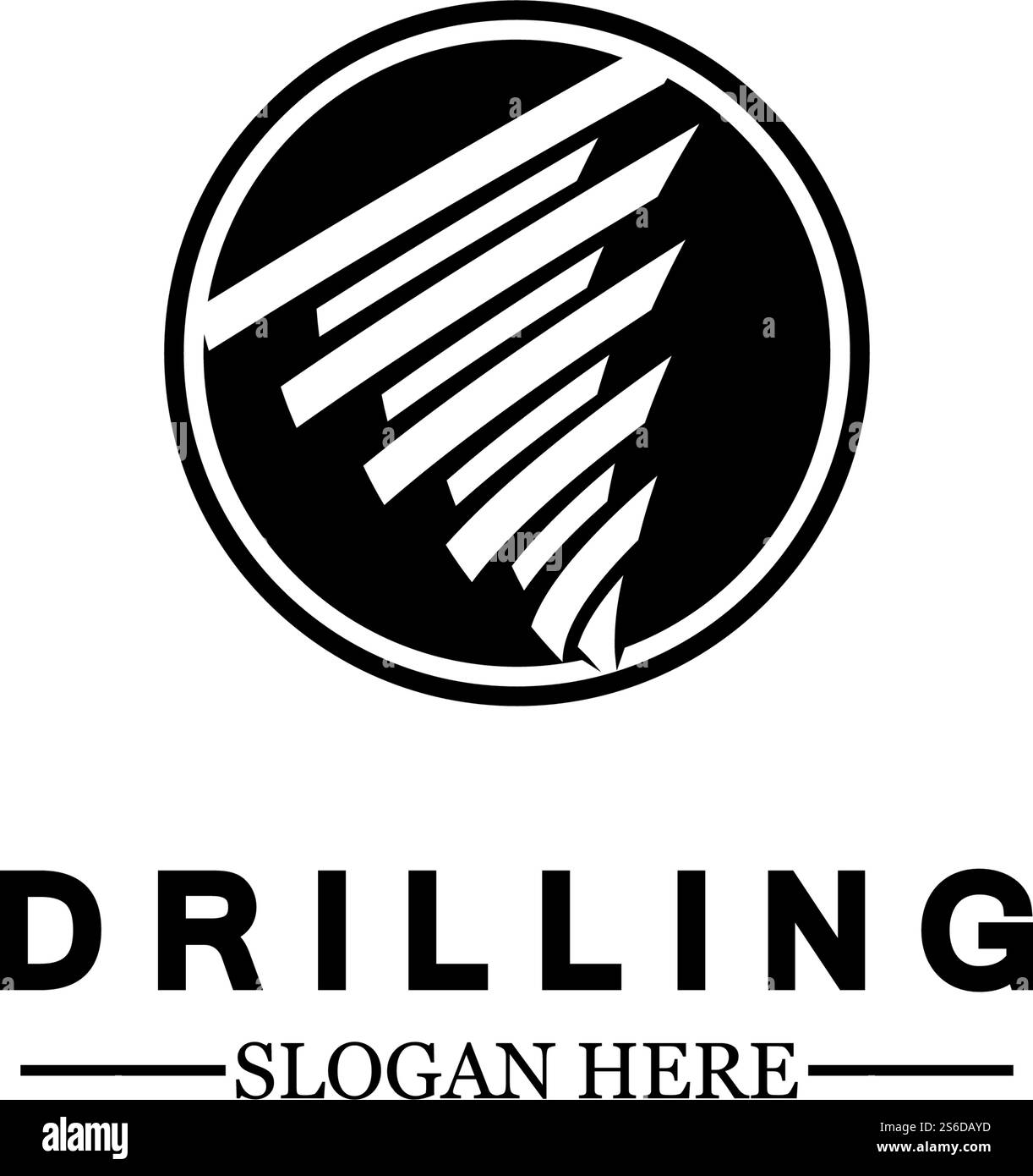 Drill logo icon design template ,Logo for mining / business / bore ...