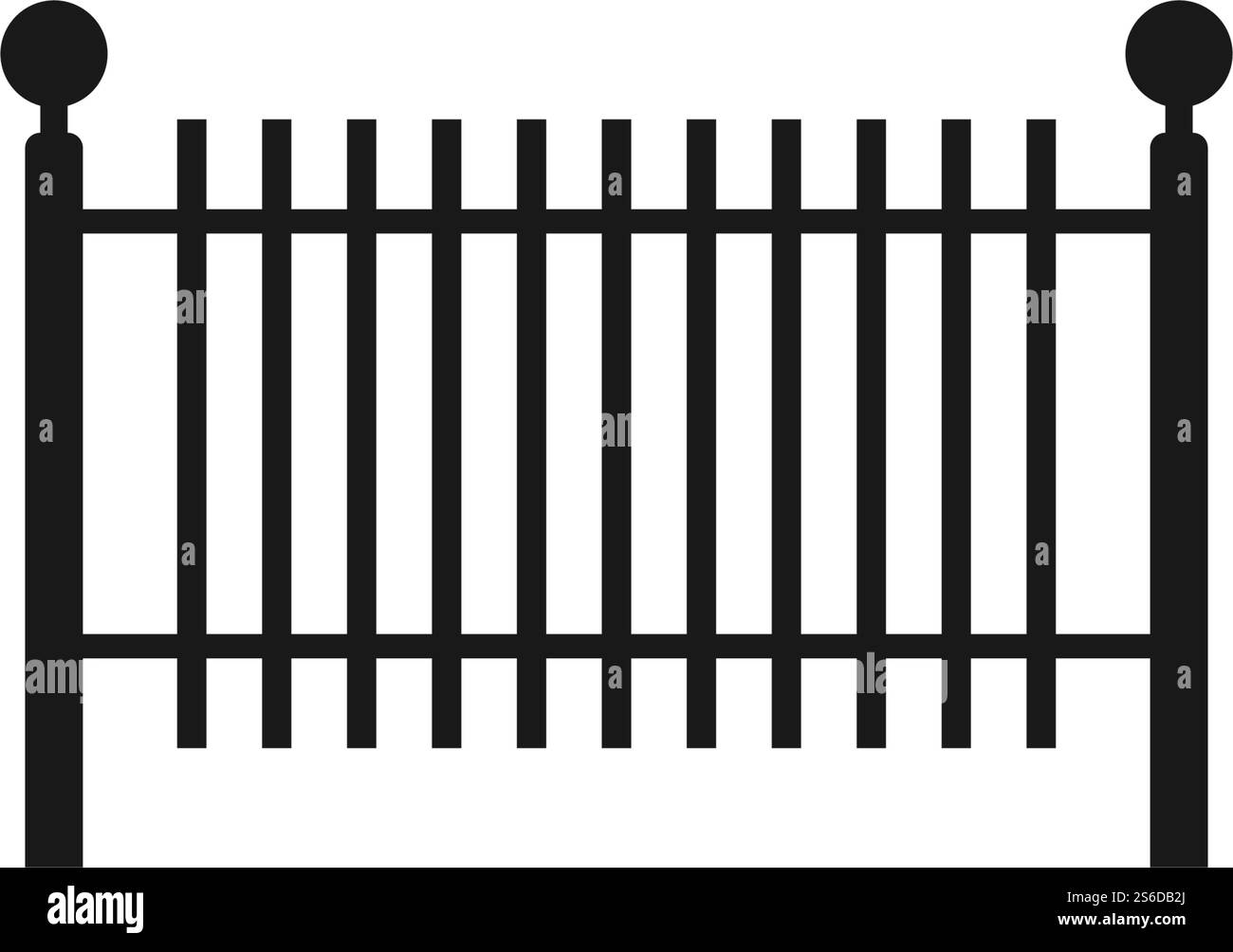 Gate Icon Flat Design Vector Stock Vector Image And Art Alamy