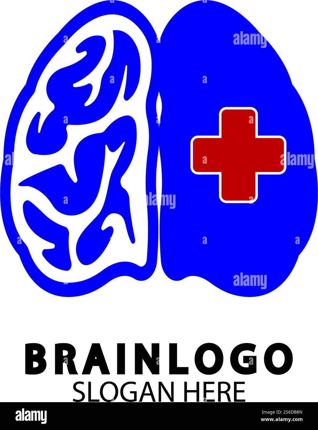 Brain logo designs concept vector, Health Brain Pulse logo, Brain care ...