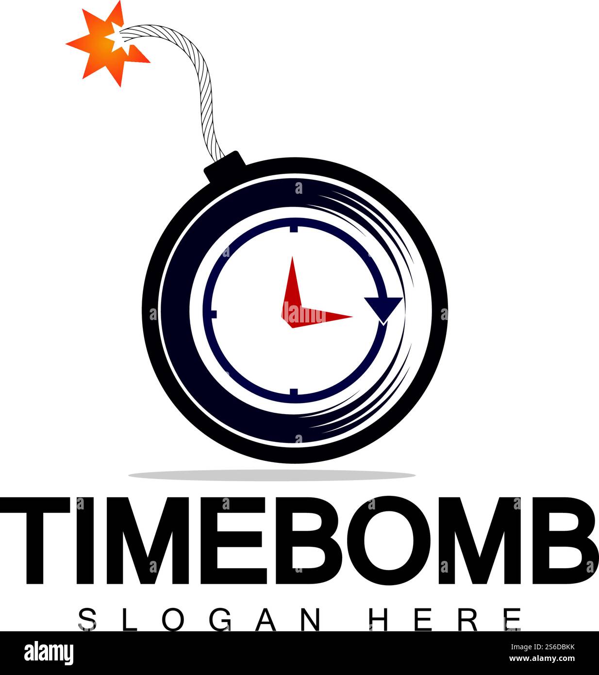 Time bomb logo vector icon ilustration design template Stock Vector ...