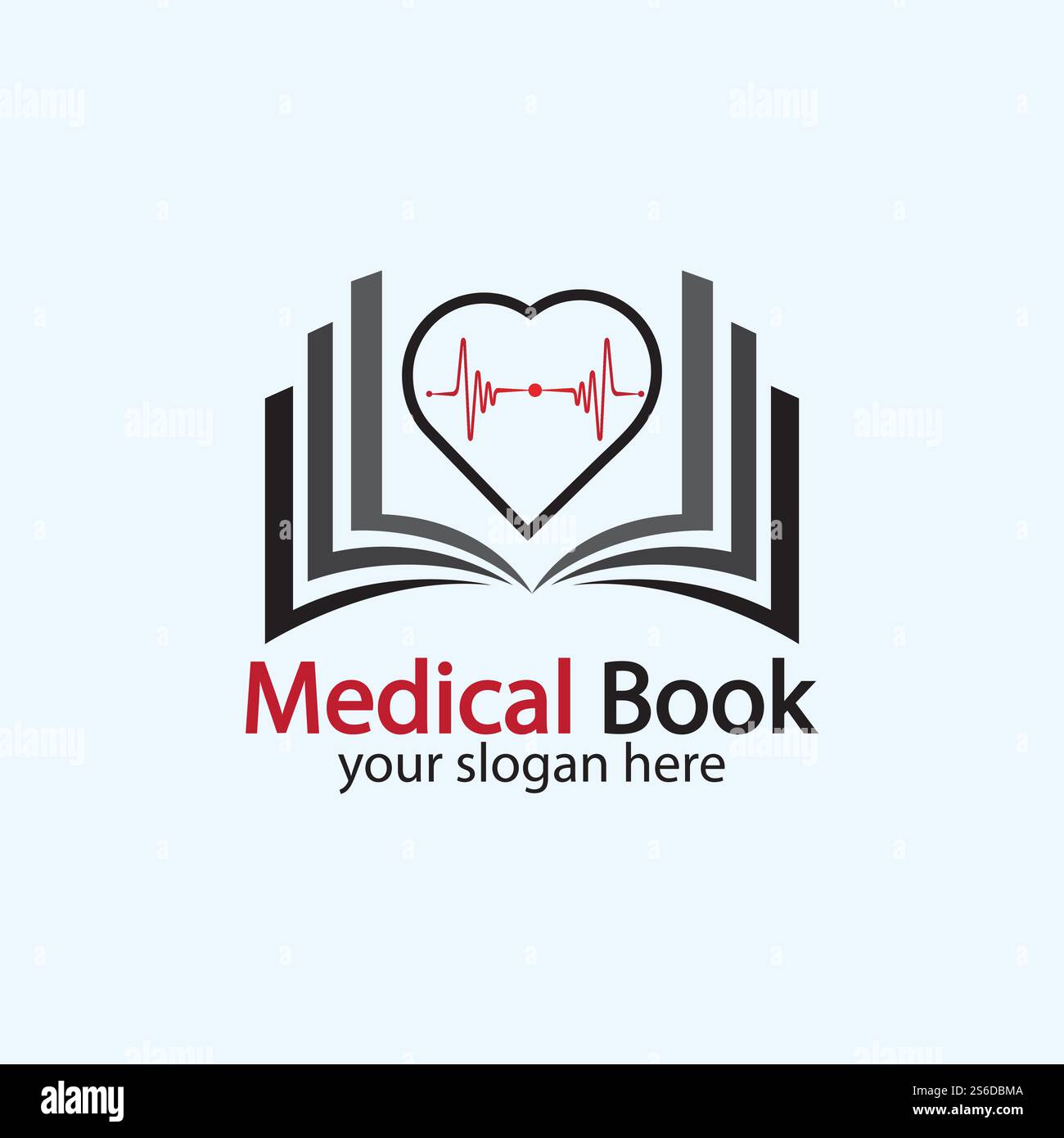 Medical Book Logo icon design vector,health book education logo Designs ...