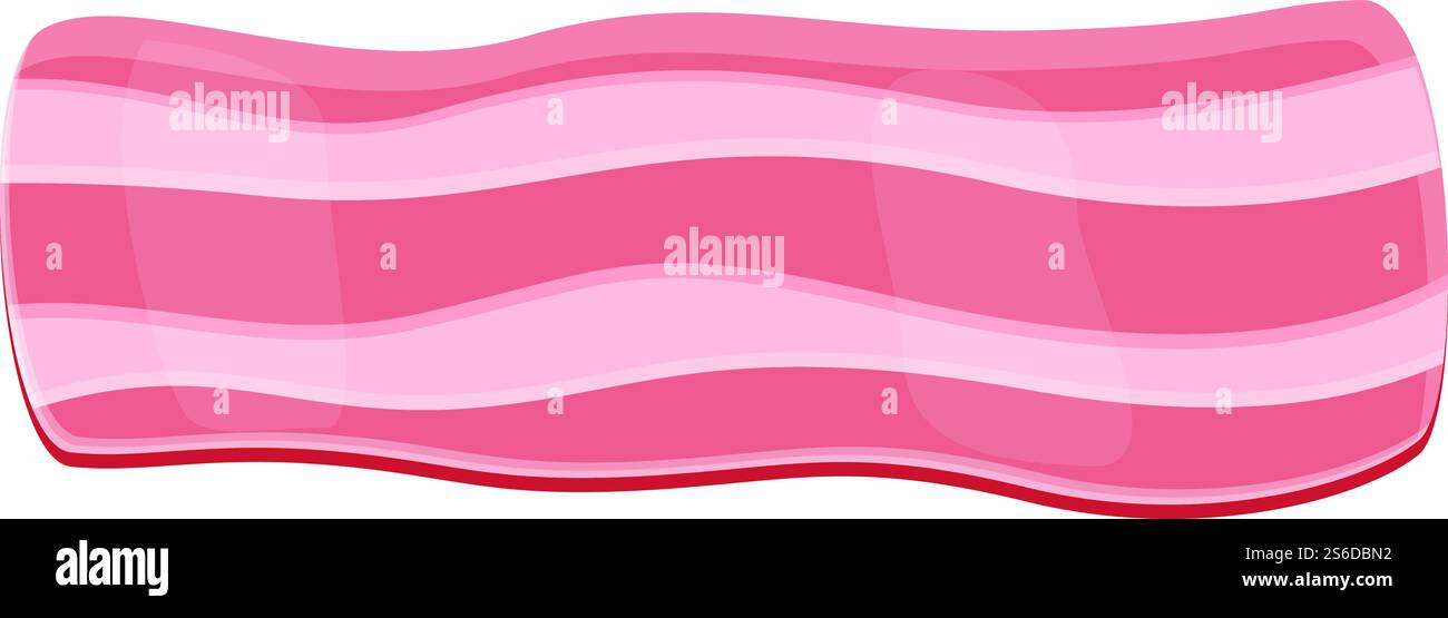 Bacon food icon. Cartoon of bacon food vector icon for web design ...