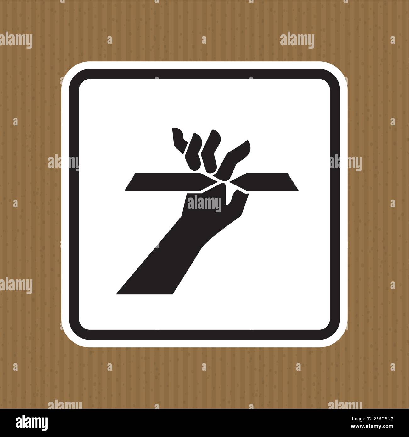 Cutting of Fingers Symbol Sign Isolate on White Background,Vector ...