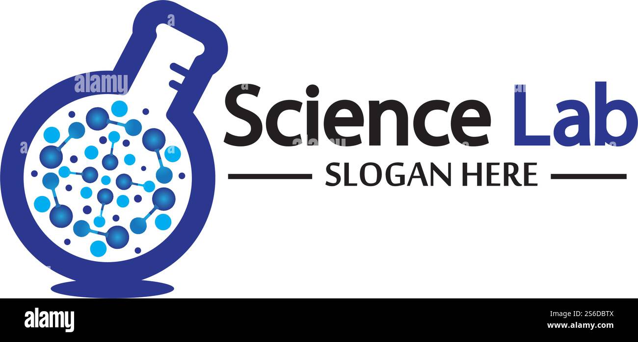 Science Lab logo.Laboratory Tube Logo Template Design Vector, Emblem ...