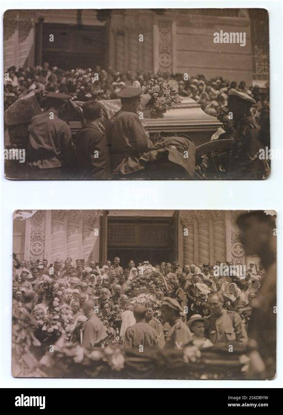 Funerals of general Sergey Markov, june 1918 Stock Photo - Alamy