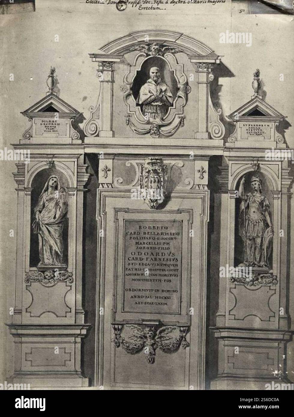 Funerary monument of Bellarmino Stock Photo - Alamy
