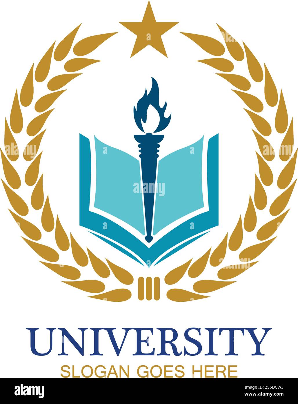 University, Academy, School and Course logo design template Stock ...