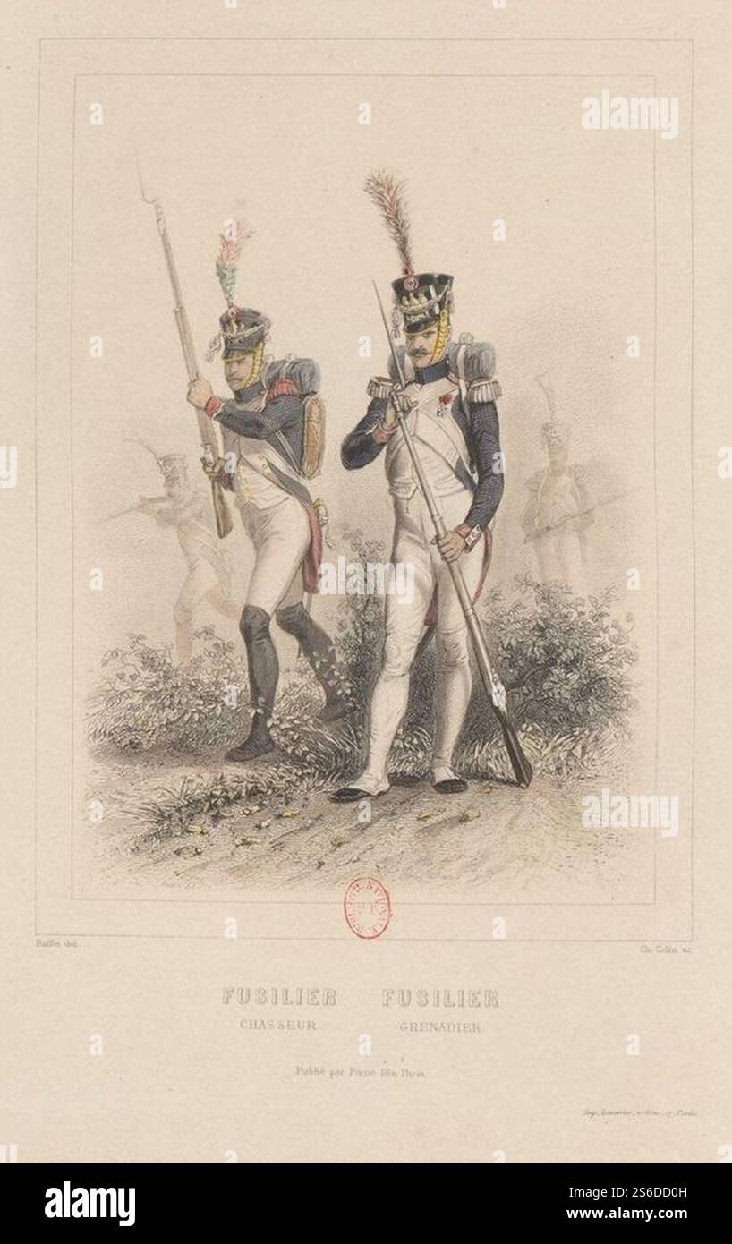 Fusiliers–Chasseurs and Fusiliers–Grenadiers de la Garde Impériale ...