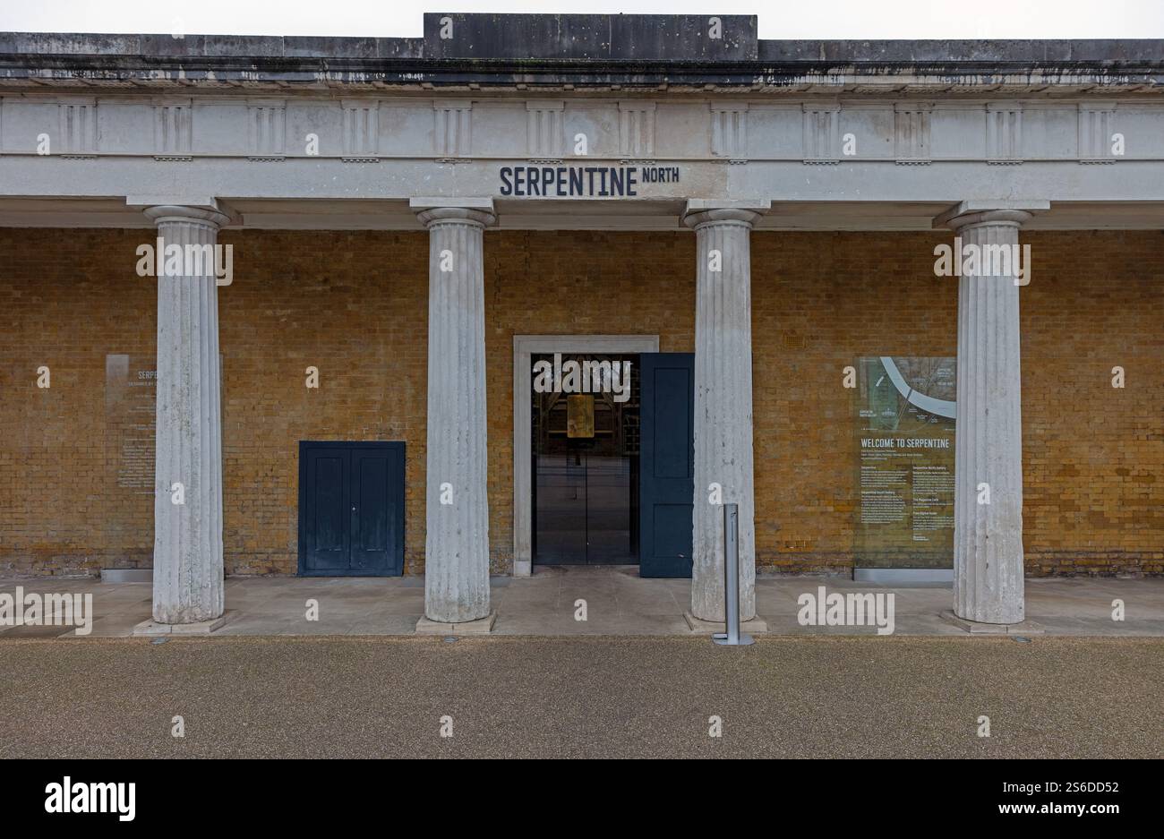 Serpentine North Gallery in London , Uk Stock Photo - Alamy