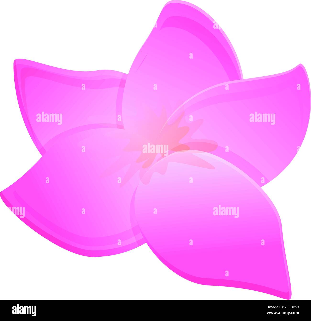 Plumeria champa icon. Cartoon of plumeria champa vector icon for web ...