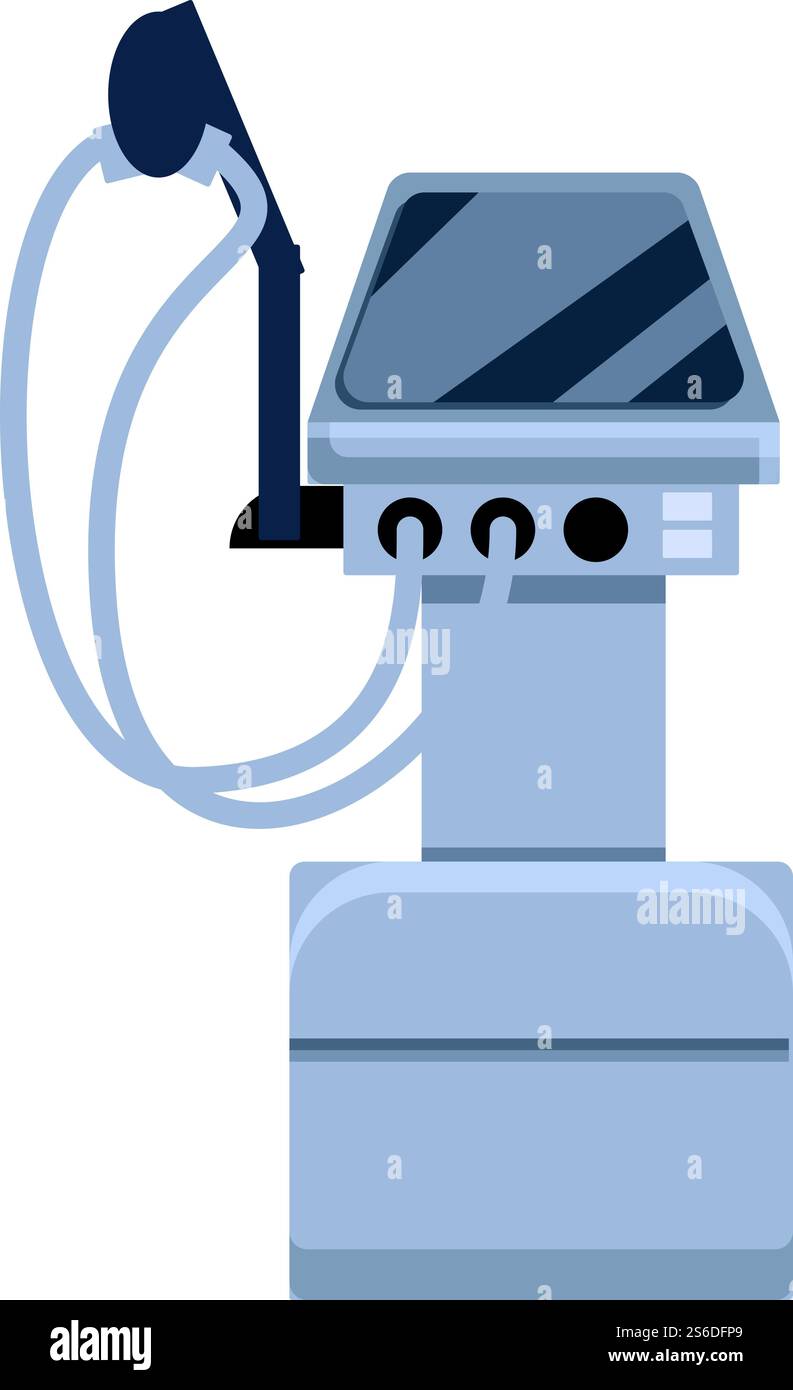 Ventilator medical machine air icon. Cartoon of ventilator medical ...