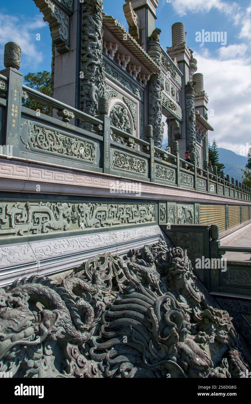 Wenwu Temple is a large, famous taoist temple on overlooking Sun Moon ...