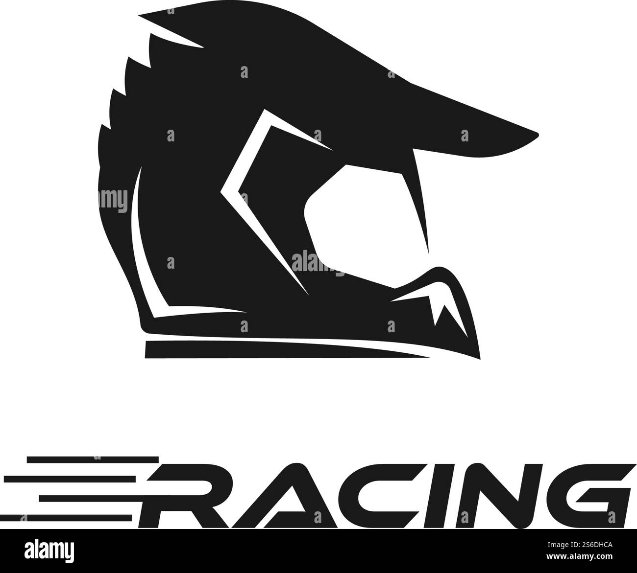 Motorcycle helmet logo vector design Stock Vector Image & Art - Alamy