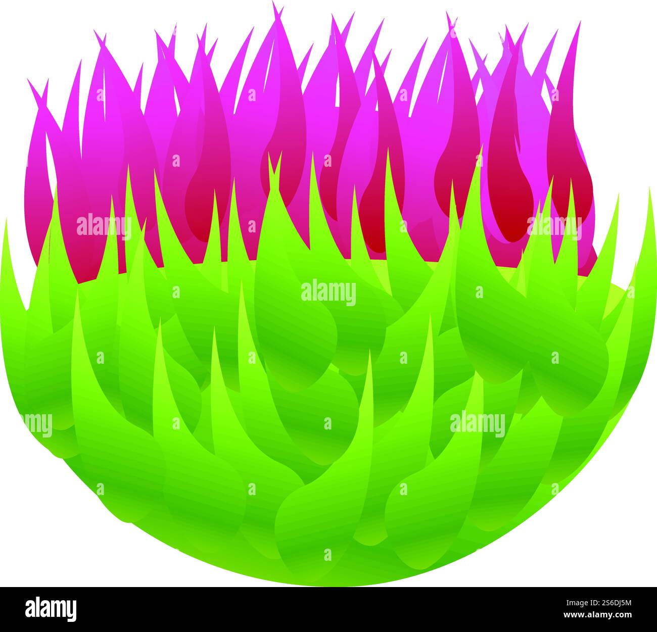 Thistle icon. Cartoon of thistle vector icon for web design isolated on ...