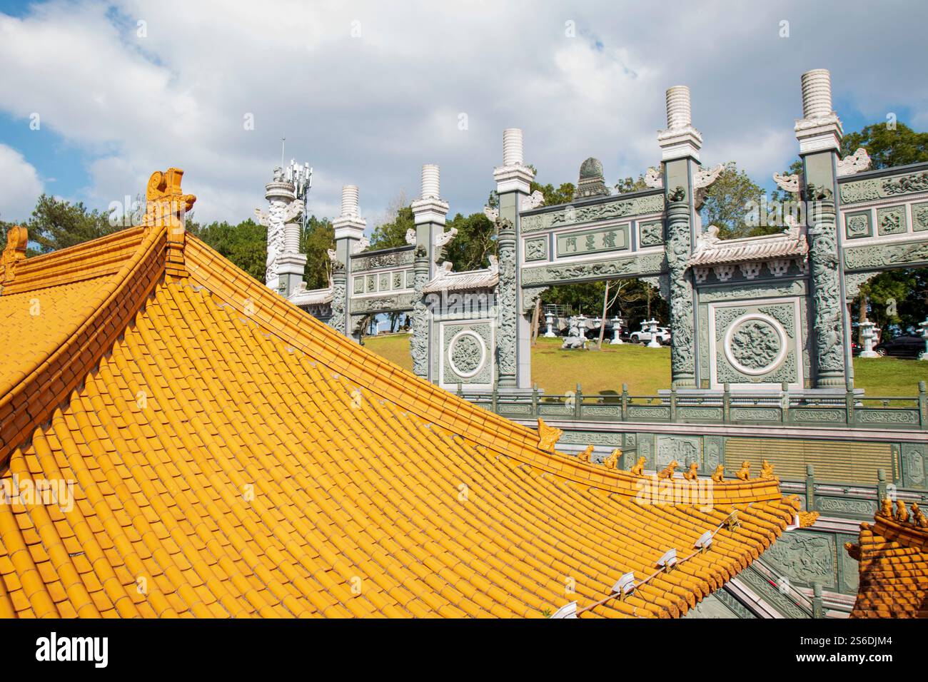 Wenwu Temple is a large, famous taoist temple on overlooking Sun Moon ...