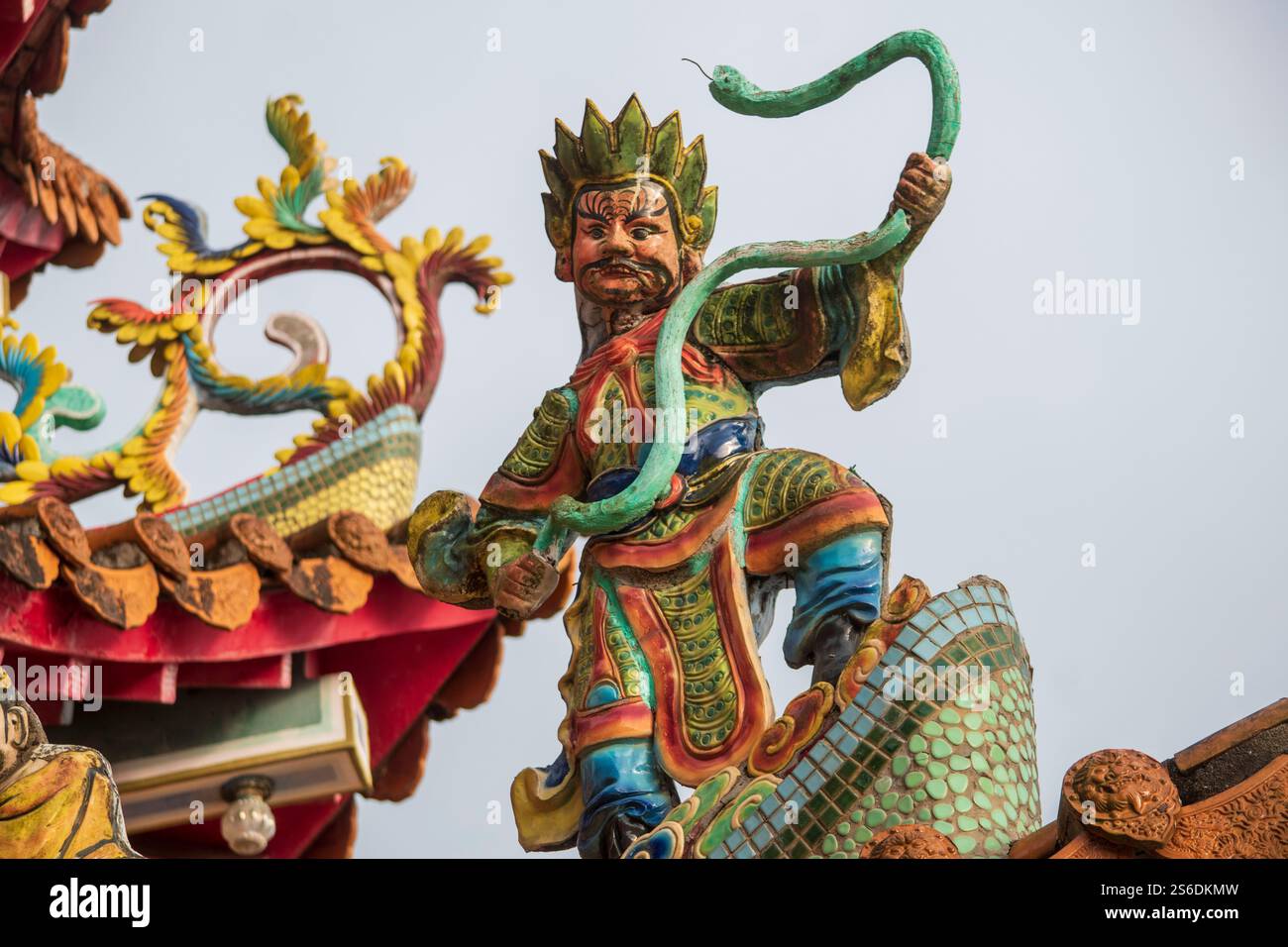 Longfeng Temple is one of the temples overlooking Sun Moon Lake on the ...