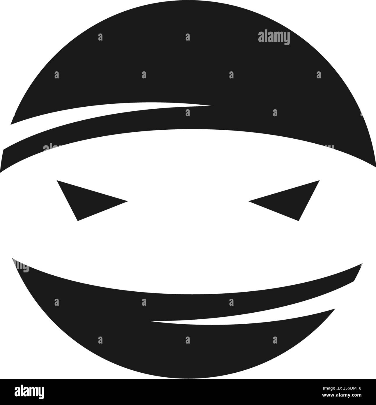 Ninja illustration logo vector template Stock Vector Image & Art - Alamy