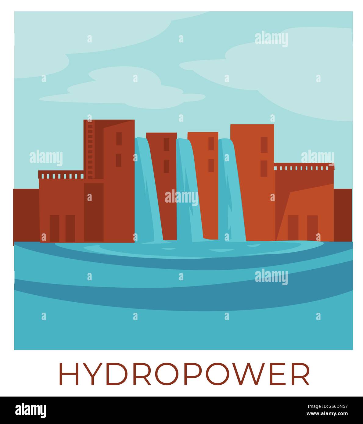 Sustainable and renewable natural resources, hydropower using water and ...