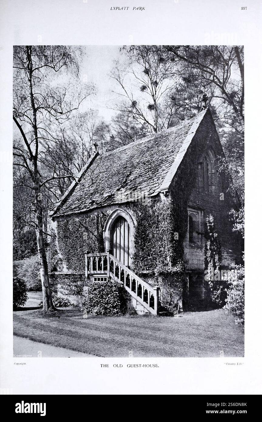 Gardens Old and New Vol 1 Lypiatt Park the old guest-house 0329 Stock ...