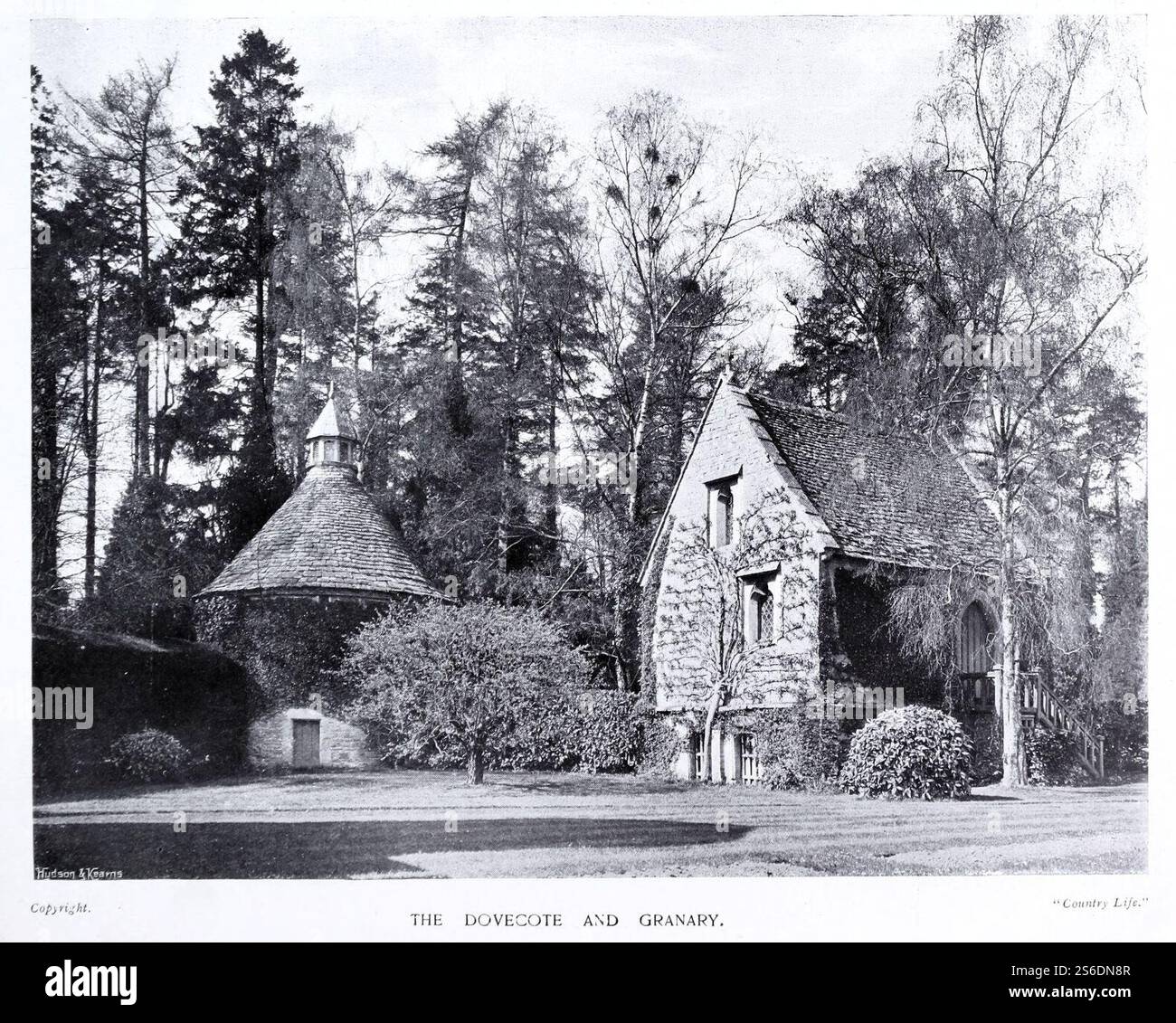Gardens Old and New Vol 1 Lypiatt Park Dovecot and Granary 0325 Stock ...
