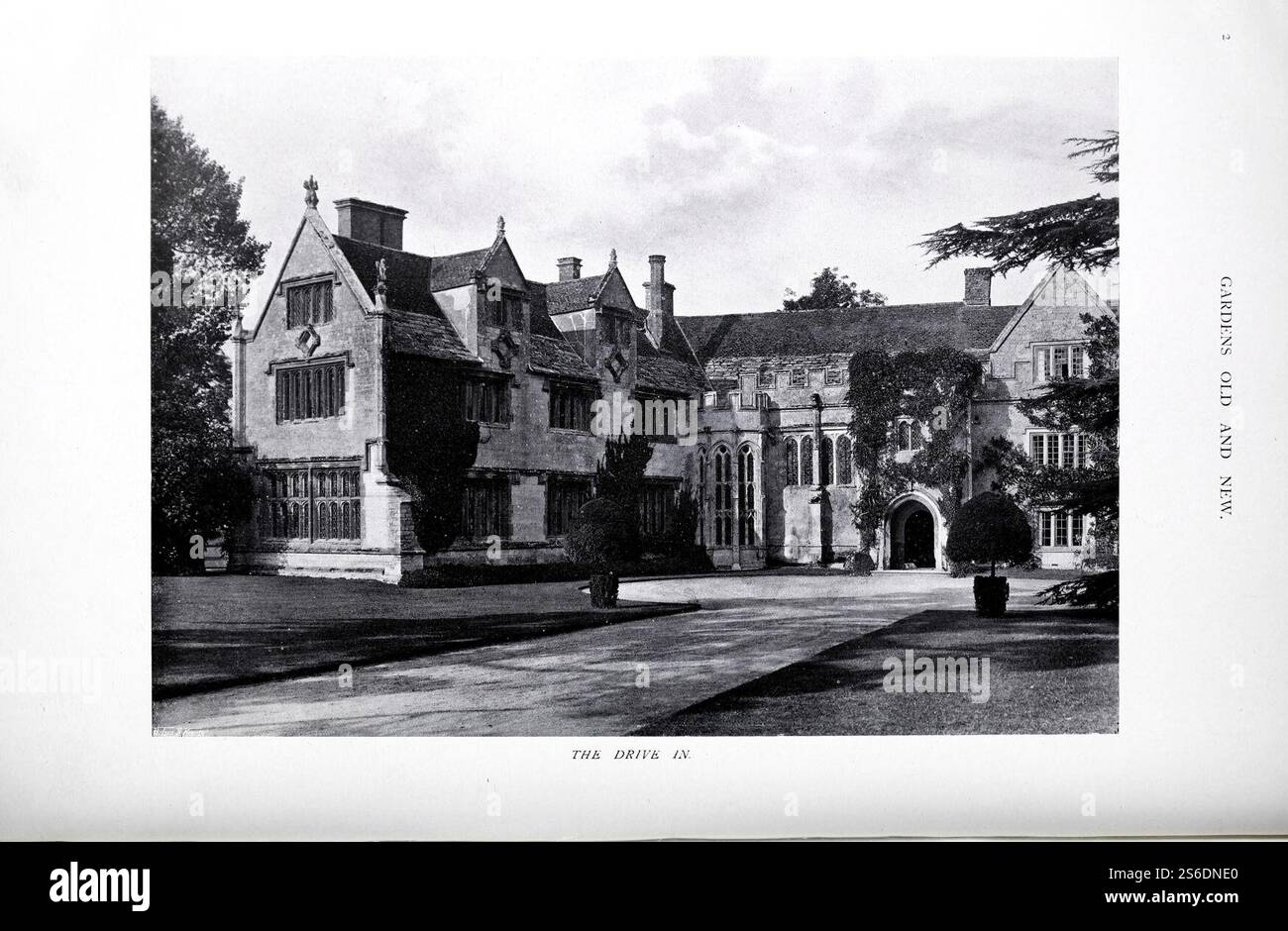 Gardens Old and New Vol 3 Athelhampton Hall, Dorset 0048 Stock Photo ...