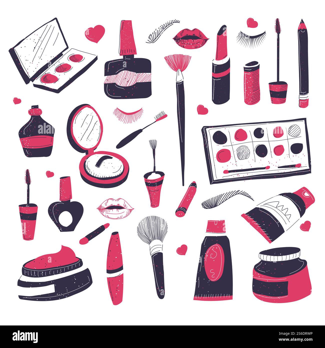 Beautification beauty Stock Vector Images - Alamy