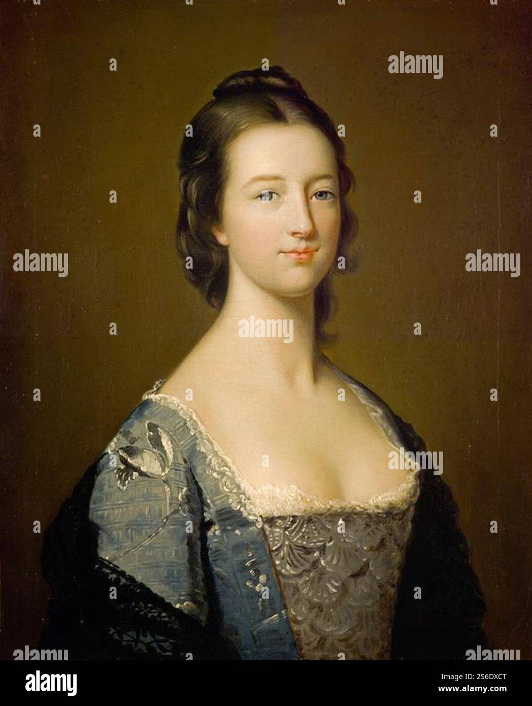 Gavin Hamilton - Elizabeth Gunning, Duchess of Hamilton (later Duchess ...