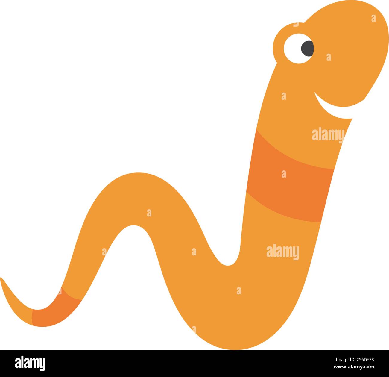 Worm illustration logo vector design Stock Vector Image & Art - Alamy