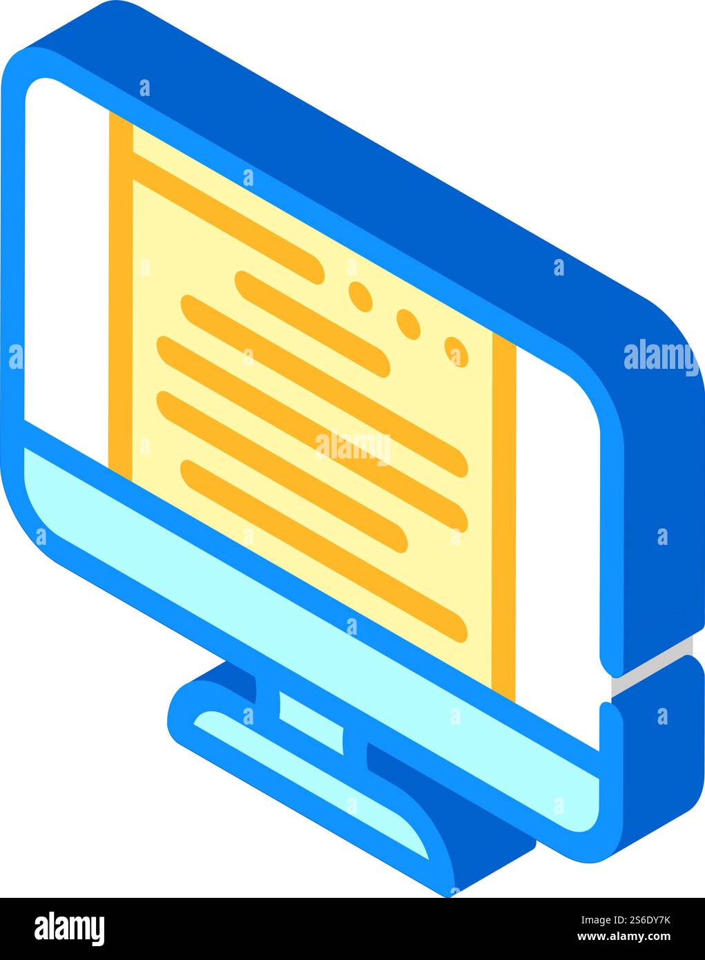 Document Of Operating System Isometric Icon Vector Document Of