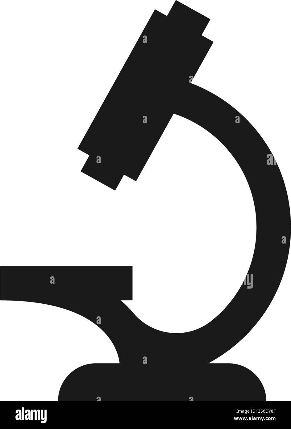 Microscope logo vector design template Stock Vector Image & Art - Alamy