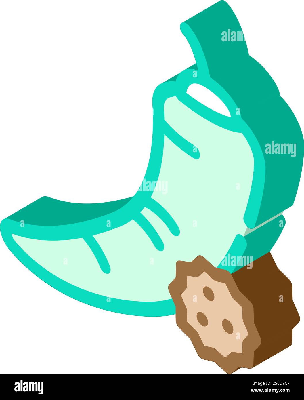 spicy pepper allergy isometric icon vector. spicy pepper allergy sign ...