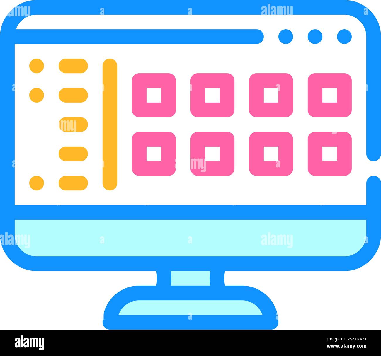 files of operating system color icon vector. files of operating system ...