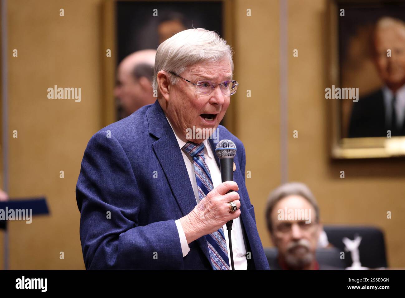 Phoenix, Arizona, USA. 15th Jan, 2025. State Senator VINCE LEACH ...
